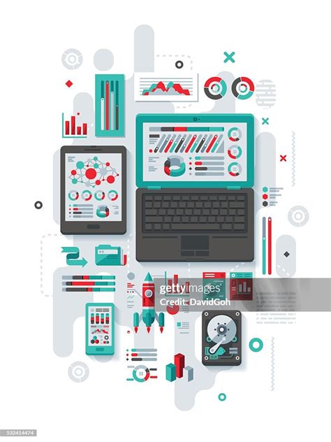 Big Data Flat Design Concept High Res Vector Graphic Getty Images