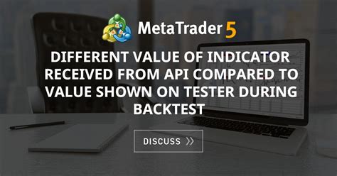 Different Value Of Indicator Received From Api Compared To Value Shown On Tester During Backtest