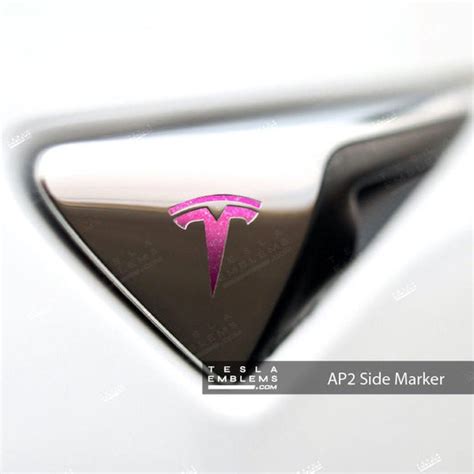 Side Marker Decals Tesla Emblems