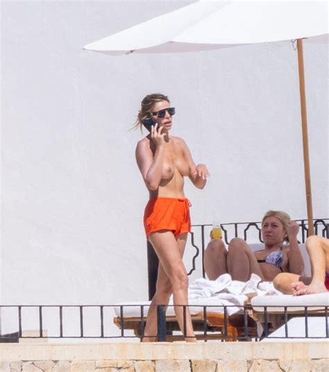 Brooks Nader Topless In Cabo Of The Day