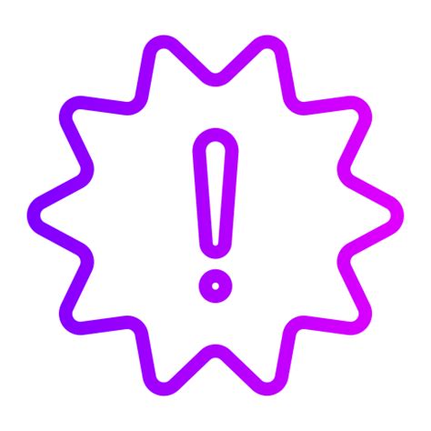 Explosion Generic Gradient Outline Icon