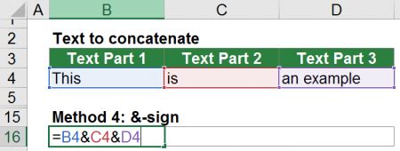 Combine Text In Excel 5 Easy Methods To Concatenate Cells