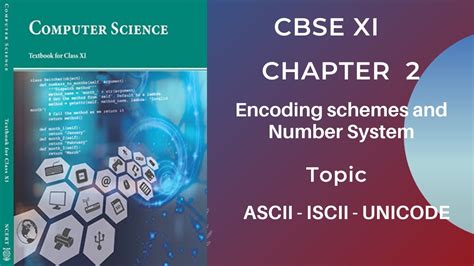 cbse 11 computer science chapter 2 encoding schemes and number system introduction tamil