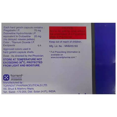 Pregaba D Capsule Uses Price Dosage Side Effects Substitute Buy