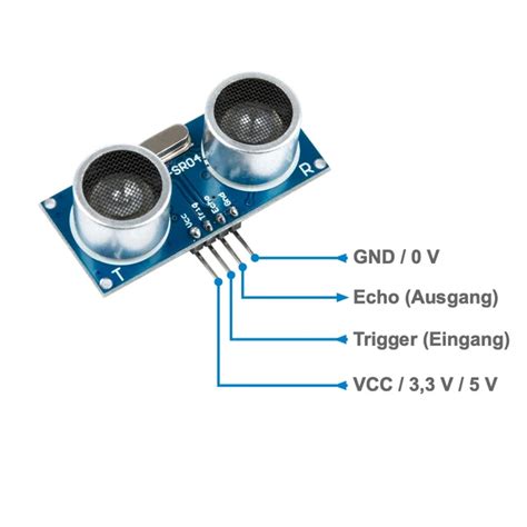 Hc Sr04 Sensor Ultraschall Modul Entfernungsmesser Arduino Raspberry
