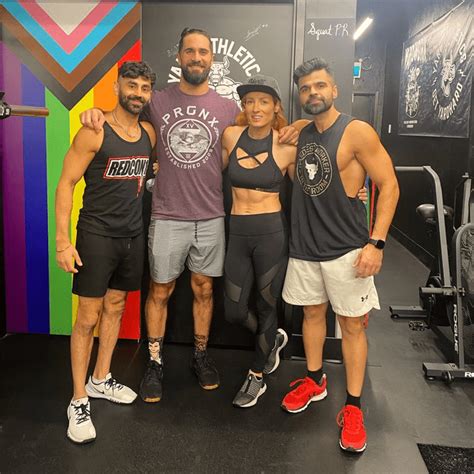 Seth Rollins And Becky Lynch Spotted Training With Released Superstars