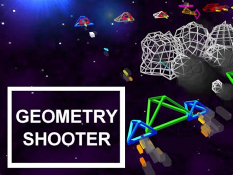 Unity Asset Geometry Shooter Complete Game Pack Red Iron Labs