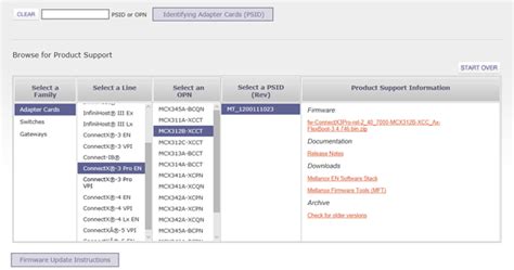 UPDATE MELLANOX NIC FIRMWARE AND DRIVER FOR NON RDMA STORAGE SPACE DIRECT CLUSTER SERVERS