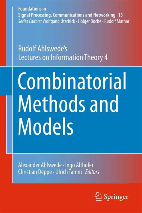foundations in signal processing communications and networking 13