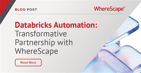 Databricks Automation Transformative Partnership With Wherescape Wherescape
