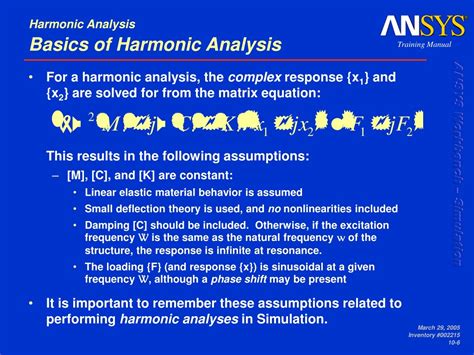 PPT Mastering Harmonic Analysis Simulations For ANSYS Professional Users PowerPoint
