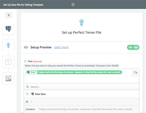 zapier tutorial find spelling and grammar errors in postgresql tables perfect tense blog