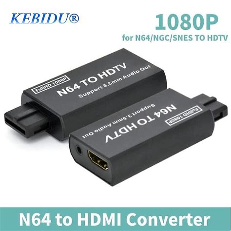 N64 To Hdmi Converter Hd 1080p Game Console N64 To Hd Tv Adapter Plug
