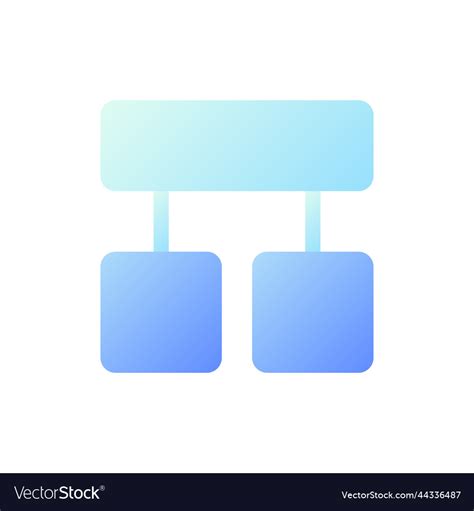 Block Diagram Pixel Perfect Flat Gradient Vector Image