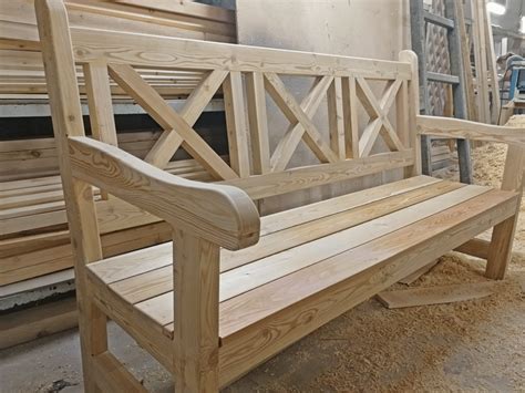 Купить садовую скамейку в СПБ - Pergola.spb.ru