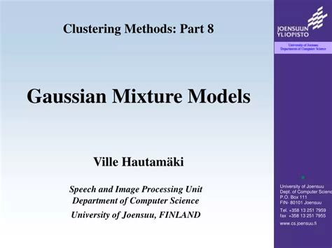 Ppt Gaussian Mixture Models In Clustering Explained Detailedly Powerpoint Presentation Id