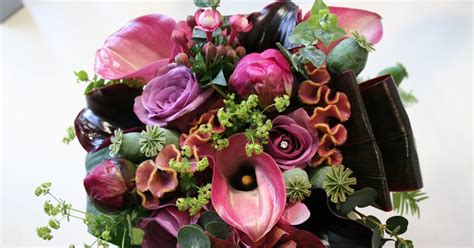 The Flower Magician Crushed Raspberry Wedding Bouquet