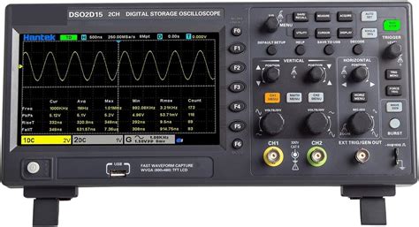 Oscilloscope Digital Oscilloscope Dso2c10 2c15 2d10 2d15 2ch 100 150mhz Storage Osciloscopio 1g