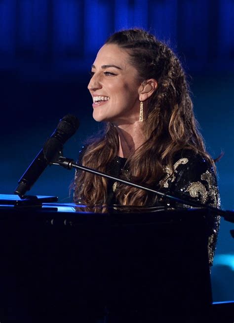 Sara Bareilles At The Grammy Awards 2014 Photos Popsugar Celebrity