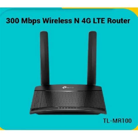 Jual TP LINK TL MR100 300Mbps Wireless N 4G LTE Router Fungsi Sama TL MR640 Di Seller RAME