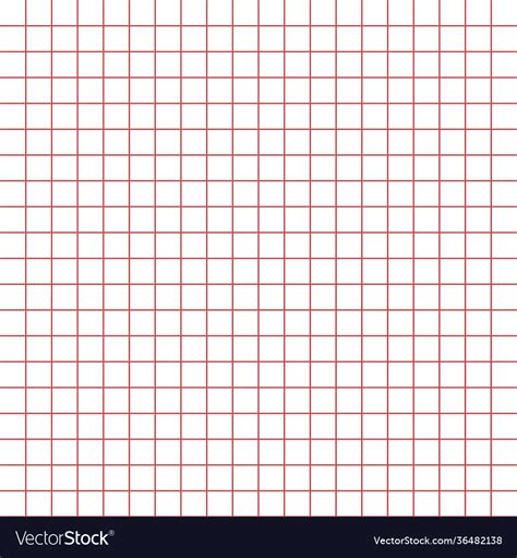 Grid Paper Abstract Squared Background With Color Vector Image