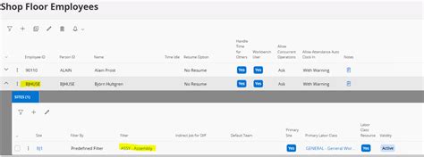 Shop Floor Workbench Filter Ifs Community