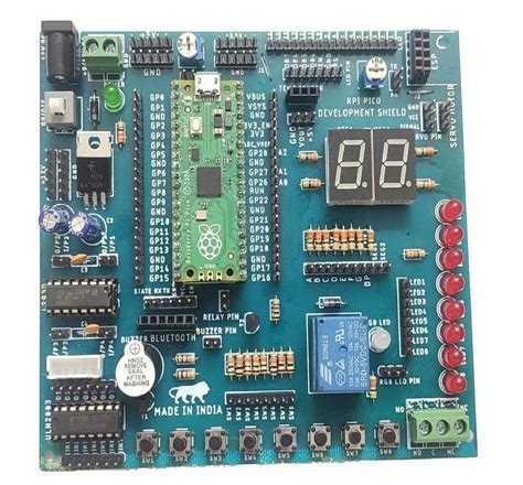 Raspberry Pi Pico Development Board Shield With Pico Board 4gb At
