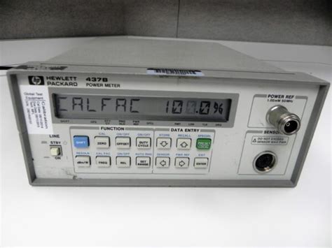 HP Agilent 437B High Performance Single Channel Average Power Meter Sell Rent Lease Buy Trade