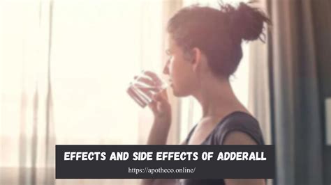 Effects And Side Effects Of Adderall Apotheco