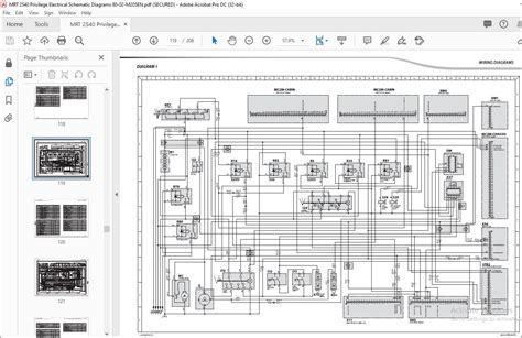 Manitou Mrt 2540 Privilege Electrical Schematic Manual Section 80 Only Pdf Download