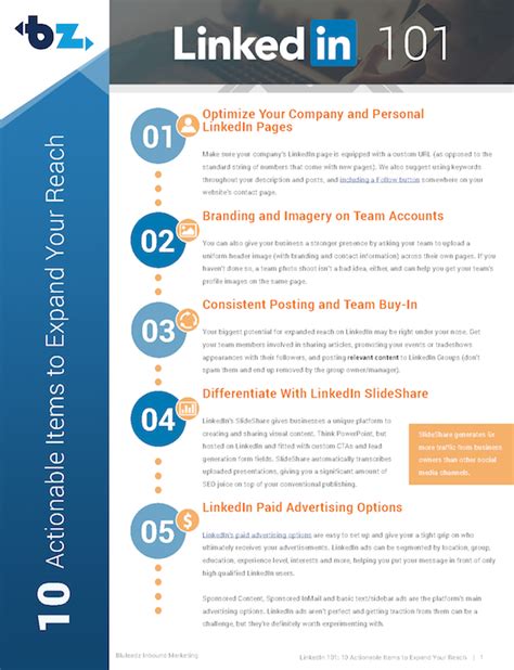 Get More Leads On Linkedin With Our Linkedin 101 Tipsheet
