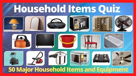 Household Items Quiz Can You Guess Each Household Item In 4 Seconds