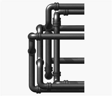 산업용 파이프 3d 모델 9 3ds Dae Dxf Fbx Obj Wrl Unknown C4d Free3d