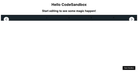 react glidejs examples codesandbox