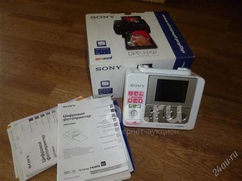 Принтер для фотопечати Sony Dpp Fp97 — купить в Сосновоборске Состояние Новое Прочие принтеры