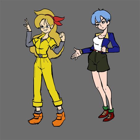 Bulma And Bad Lauch Life Swap By Swapslave On Deviantart