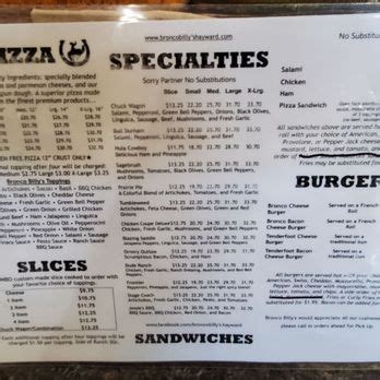 Bronco Billys Pizza Palace Updated June 2026 361 Photos And 777