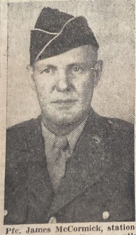 Sgt James L Mccormick 1907 1984 Mémorial Find A Grave