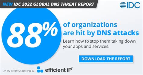Rolf Flamand On Linkedin Idc 2022 Global Dns Threat Report