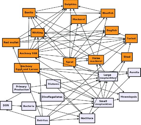Schematic View Of The Black Sea Ecopath With Ecosim Model Arches Show