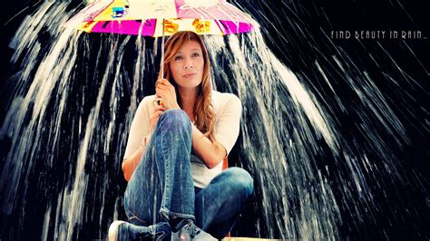 1920x1080 Rain Situation Girl Umbrella Coolwallpapers Me