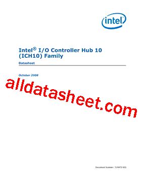 ICH Datasheet PDF Intel Corporation
