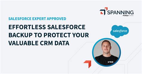 Spanning For Salesforce Backup Demo By Salesforce Ben Spanning