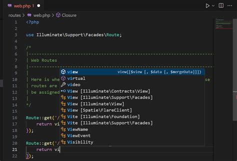 おすすめvscode拡張機能8選（laravel編） のぞいてみよう！プログラマーの世界