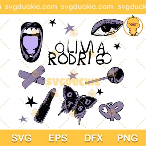 Olivia Rodrigo Svg Olivia Guts Tour Svg Olivia Rodrigo