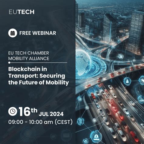 Blockchain In Transport Securing The Future Of Mobility Tech Forum Networking Platform