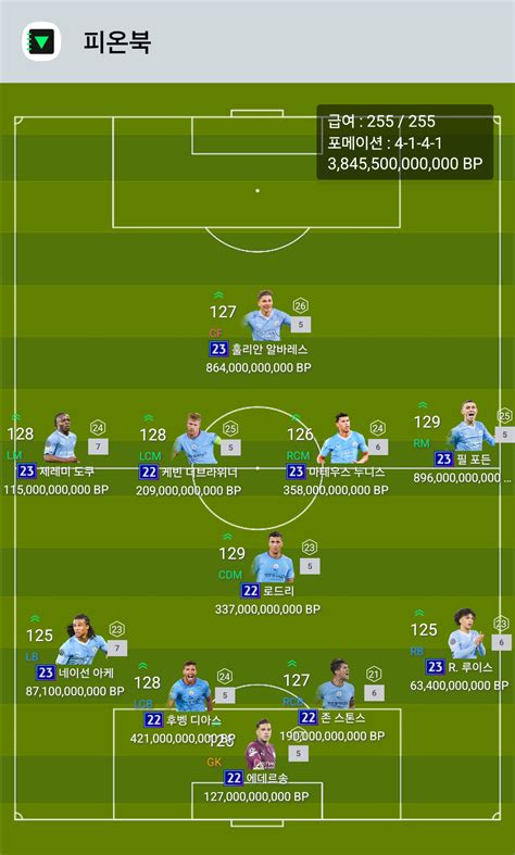 맨시티 추천 해주세요 Ea Fc 온라인 에펨코리아