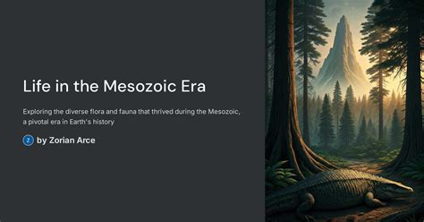 Life In The Mesozoic Era