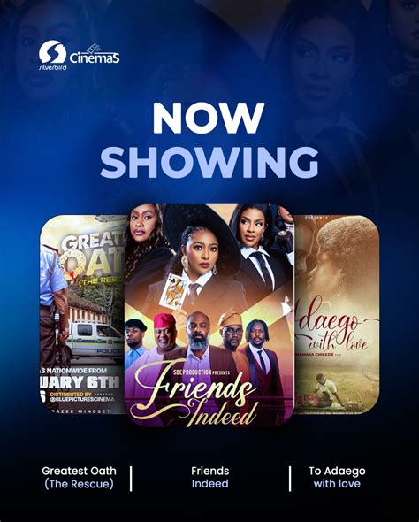 Silverbird Now Showing At Silverbird Cinemas 🎬 Dont Miss These