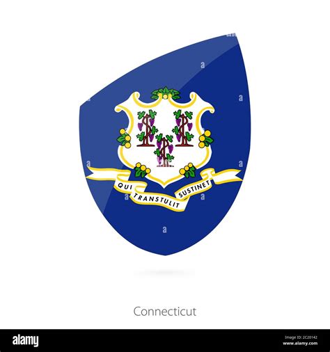 Flag Of Connecticut Vector Illustration Stock Vector Image And Art Alamy